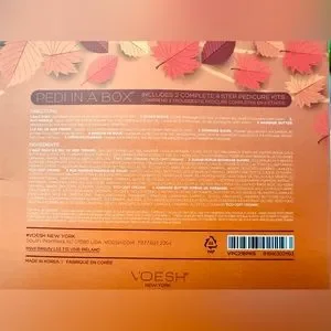 Voesh New York | Skincare | Voesh Pumpkin Spice 4 Step Pedi In A Box ...